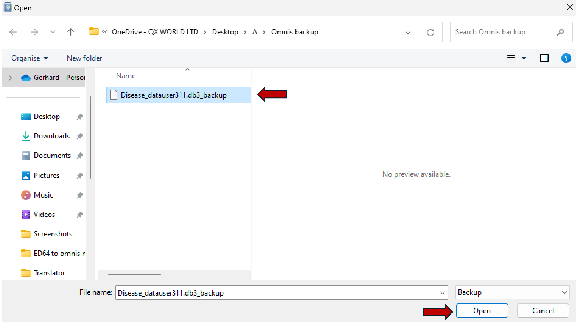 How do I restore my personally-added Disease Dictionary items? – QX WORLD