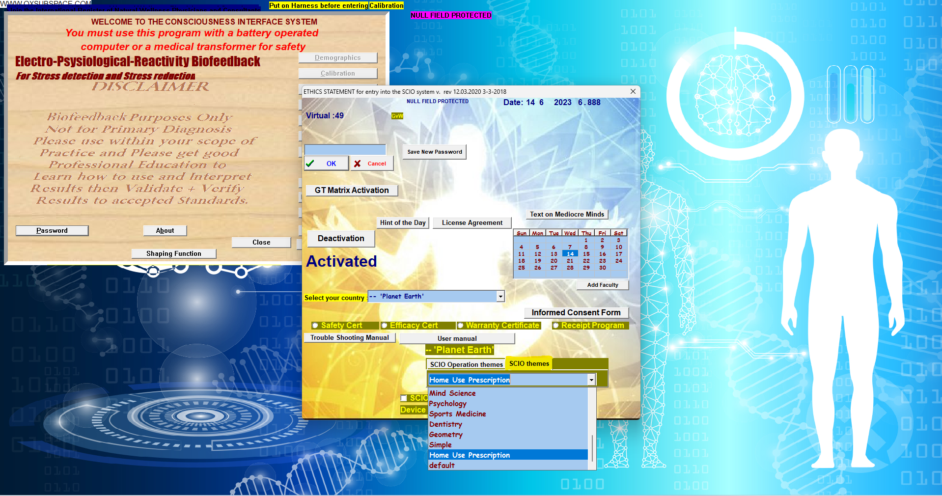 How to select the Home Use Prescription Theme? – QX WORLD