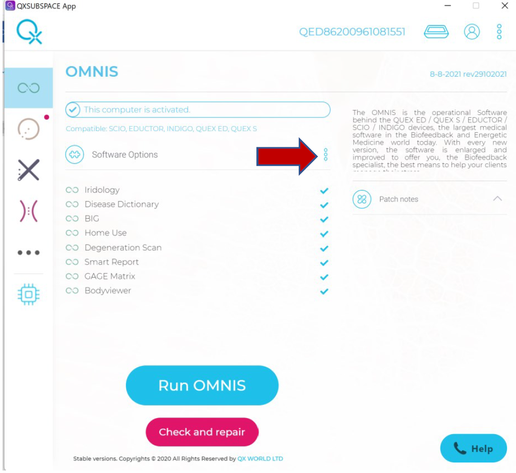How do I reactivate Omnis? – QX WORLD