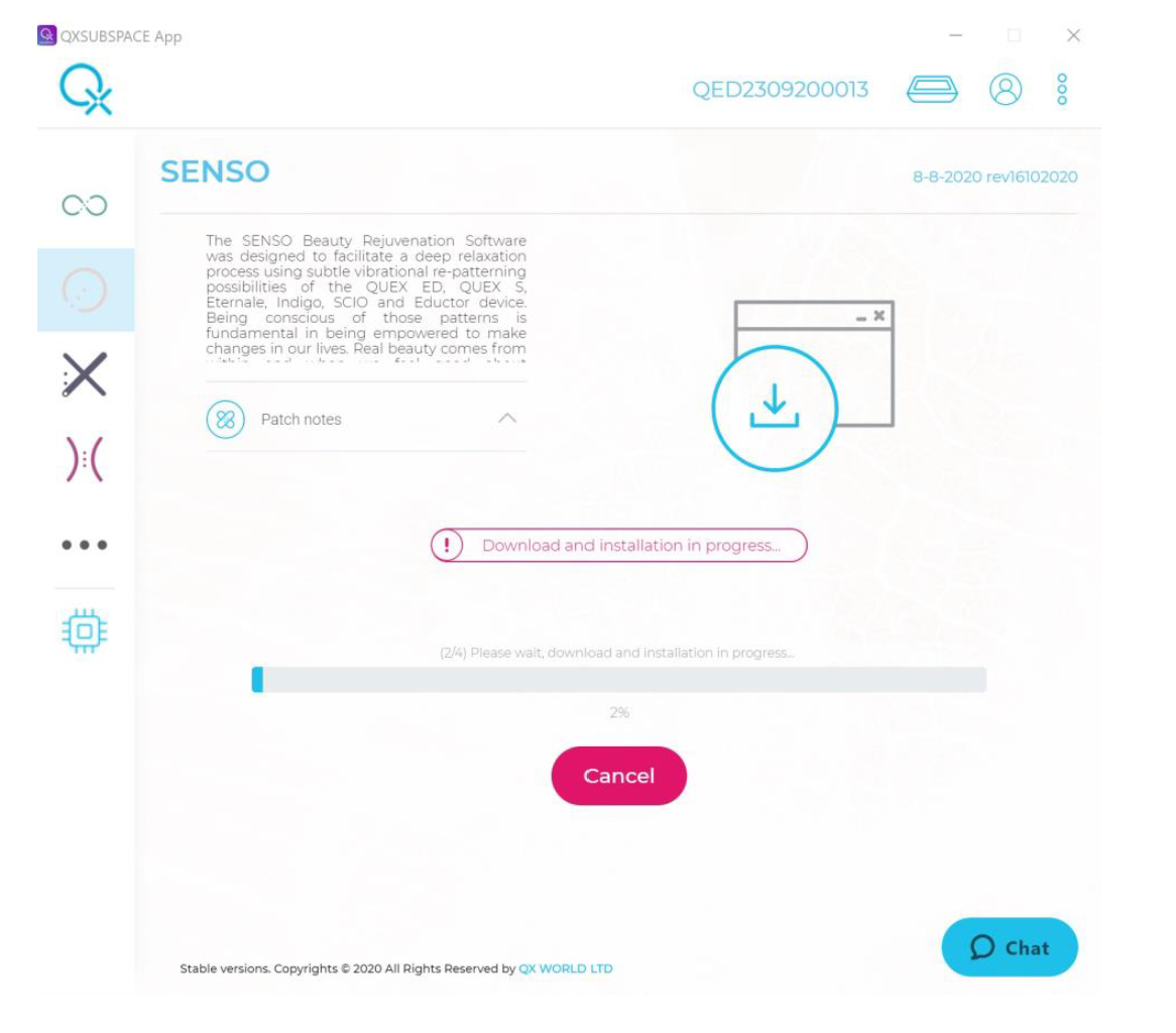 How to install and activate SENSO on a new computer – QX WORLD