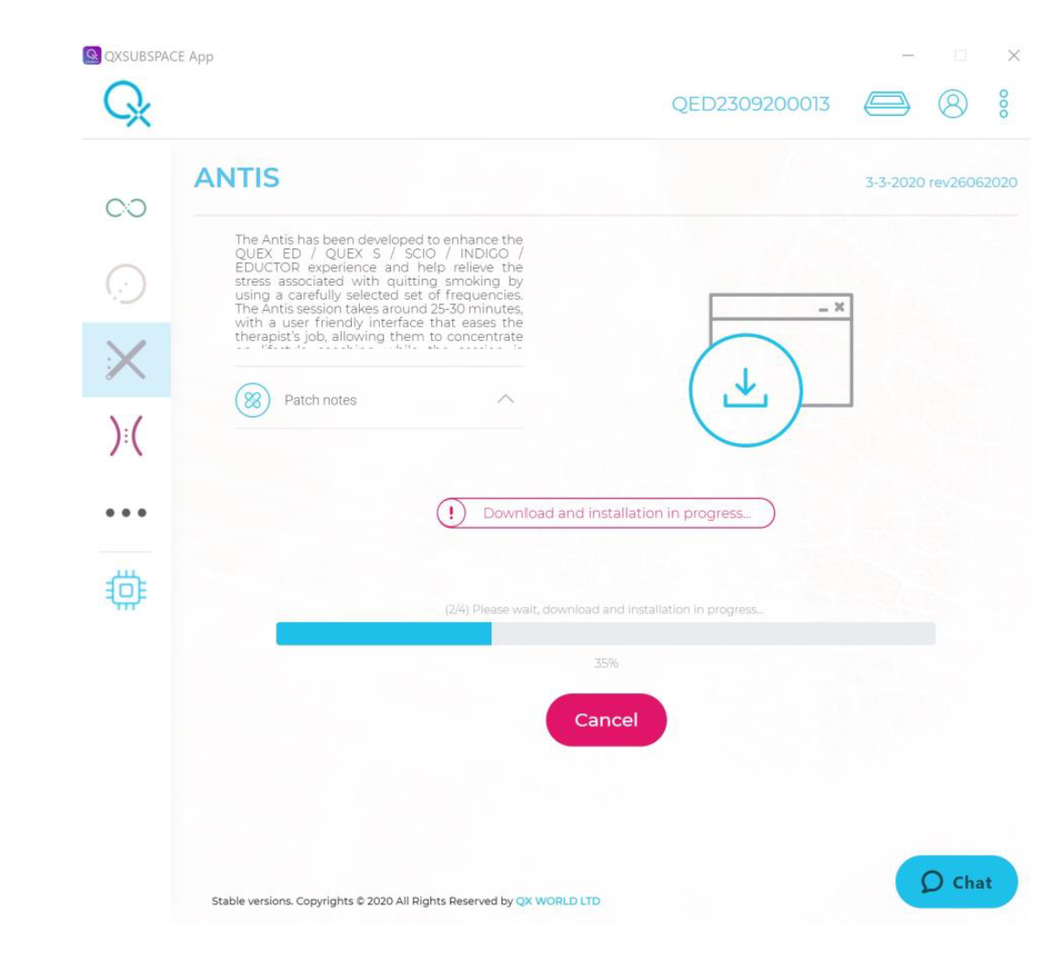 How to install Antis on a new computer. – QX WORLD