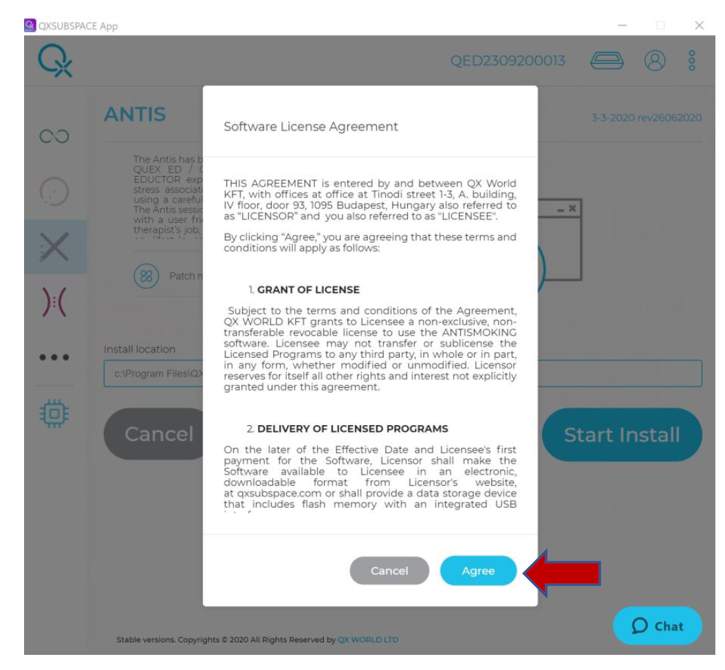 How to install Antis on a new computer. – QX WORLD
